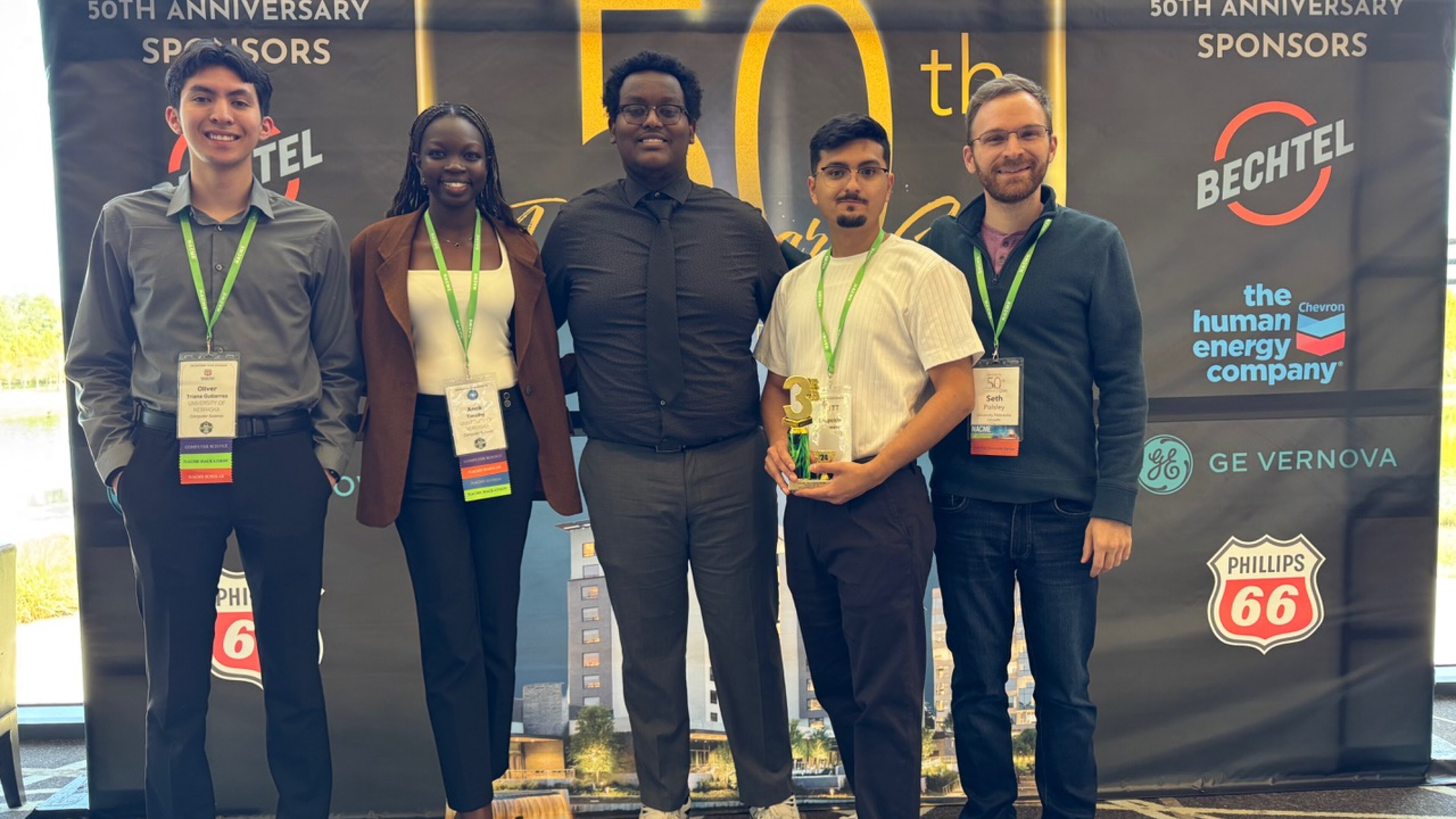 Polsley, students represent School of Computing at annual NACME ...